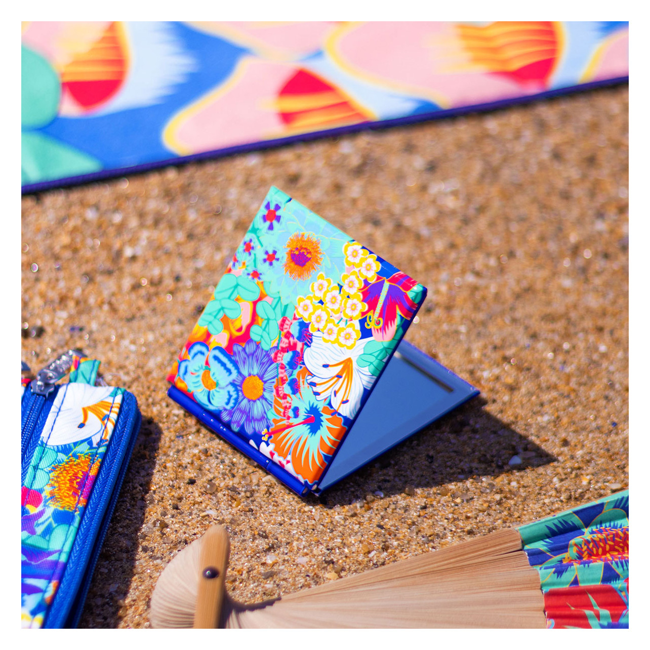 Pocket mirror - Mimi 2 - Bouquet - Pylones