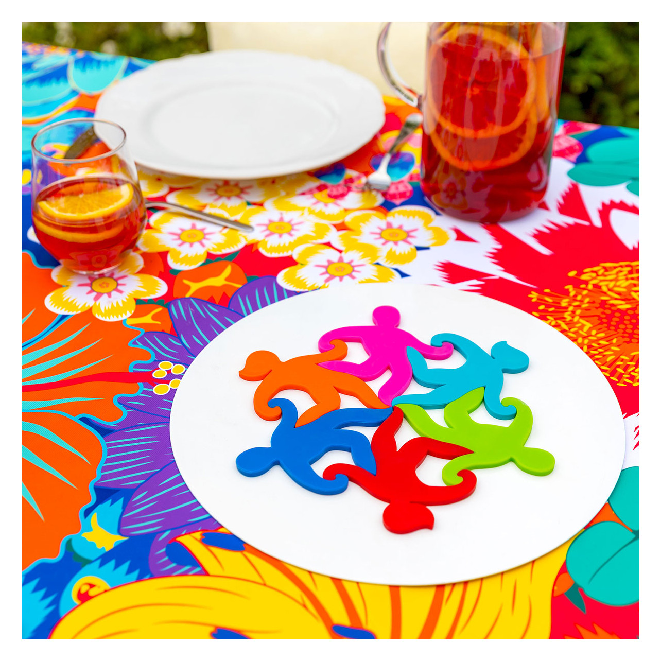 Dessous de plat - Entrenous - Multicolore - Pylones
