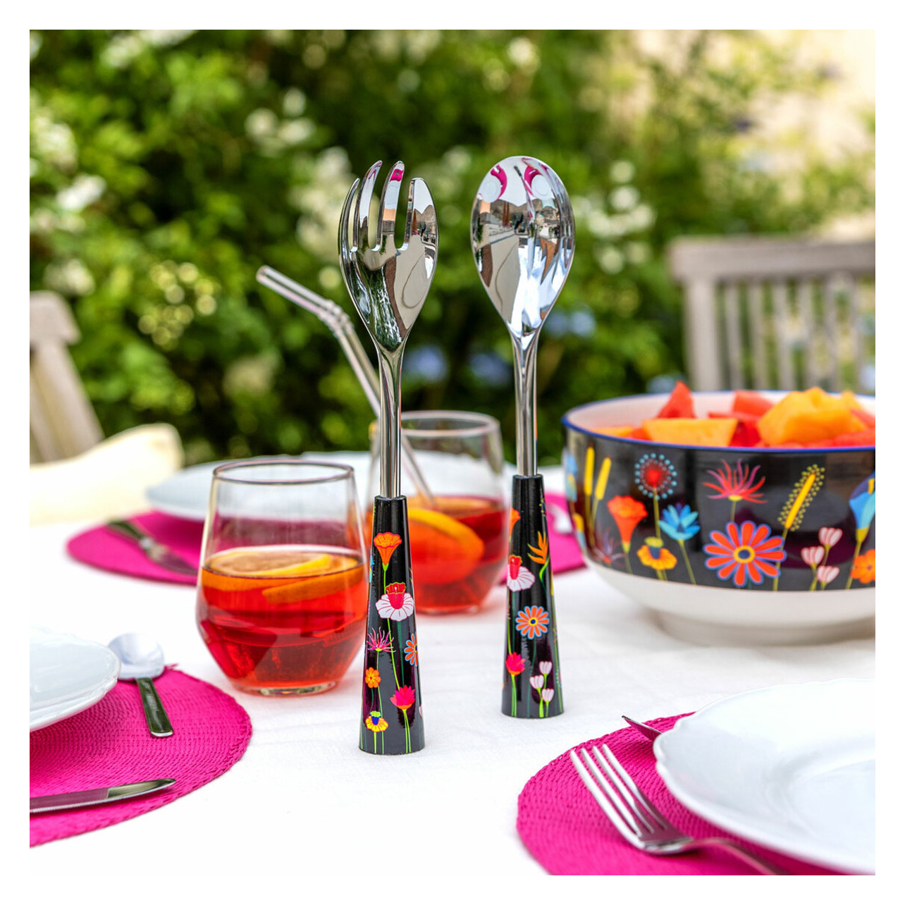 Posate design originale - Banquet - Jardin Fleuri - Pylones