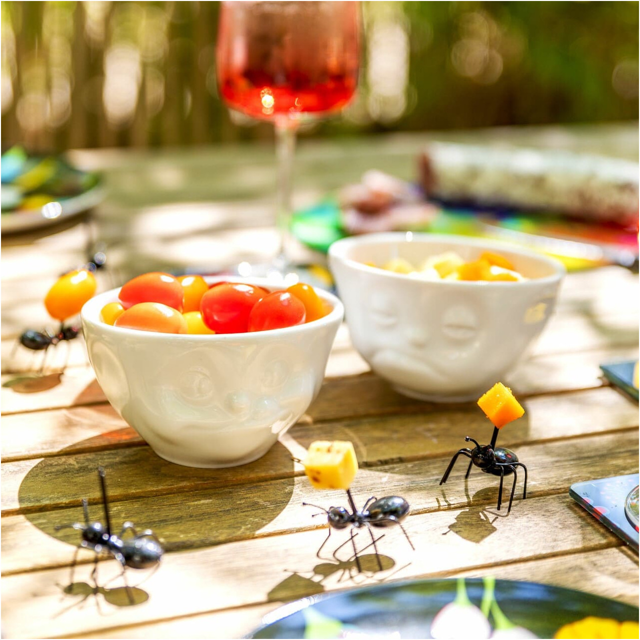 Set of 2 bowls - Emotion Set - Tasty - Sleepy - Pylones