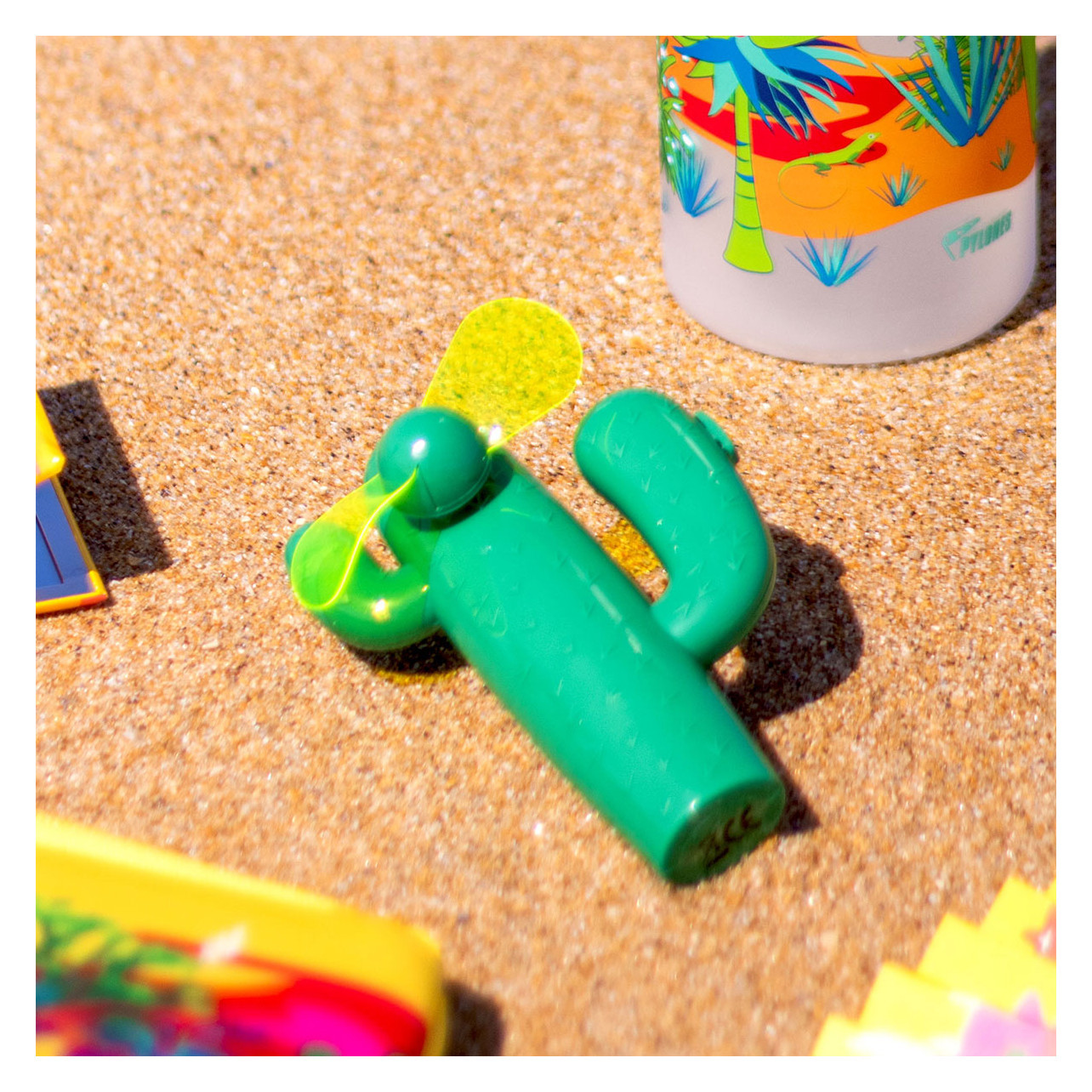 Rechargeable Pocket fan - Cactus - Cactus - Pylones