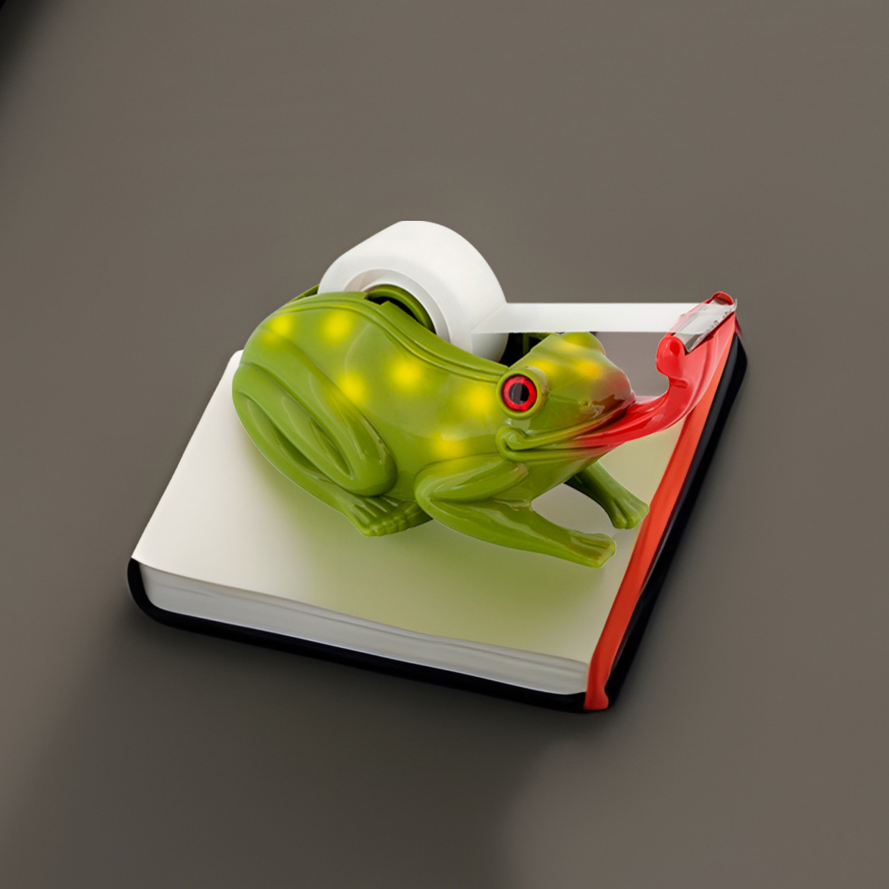 Sticky tape dispenser - Stick on - Frog - Pylones