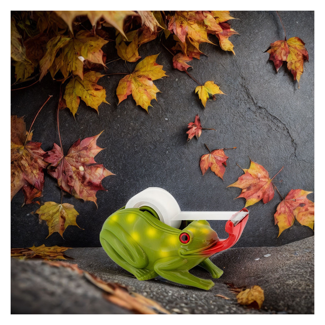 Sticky tape dispenser - Stick on - Frog - Pylones