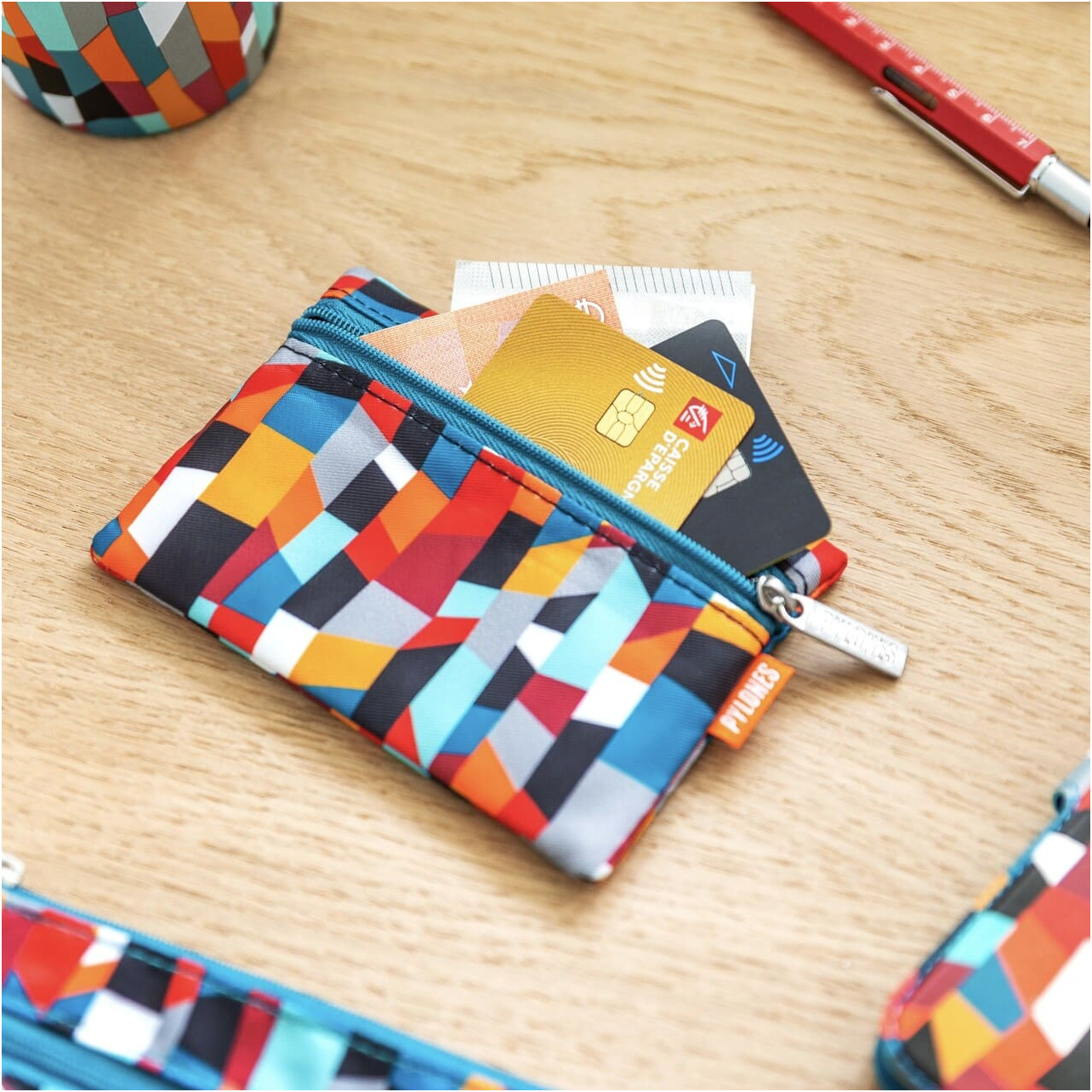 Portemonnaie - Mini Purse – Pylones - Accordeon - Pylones