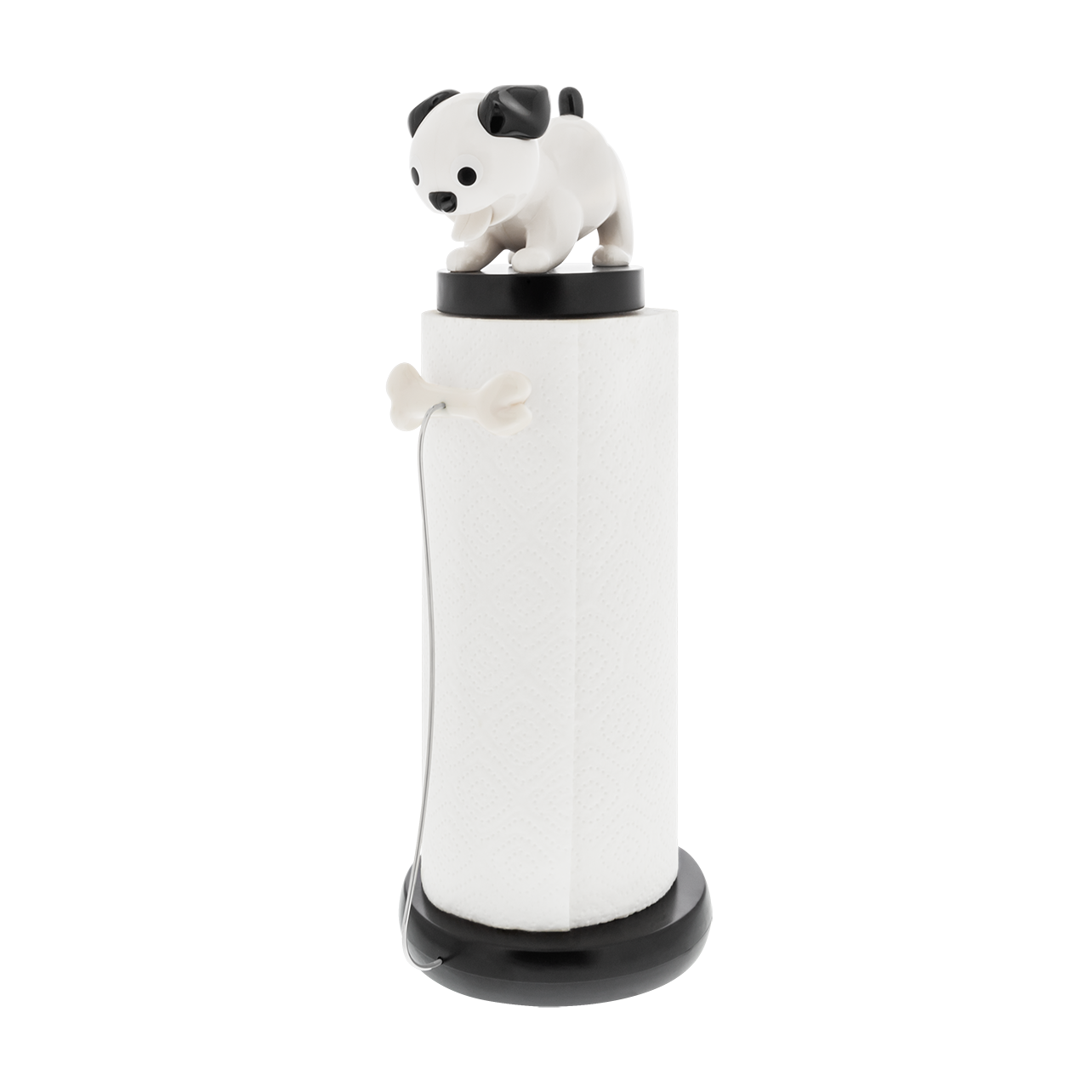 Dérouleur essuie tout / Porte Sopalin - Clean'up - Blanc - Pylones