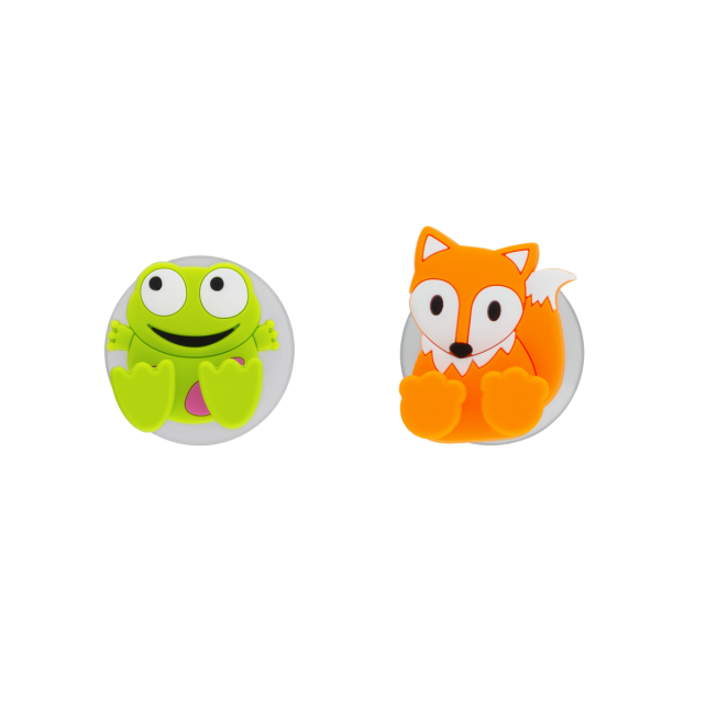 Zahnbürstenhalter - Ani-toothi - Fuchs + Frosch - Pylones