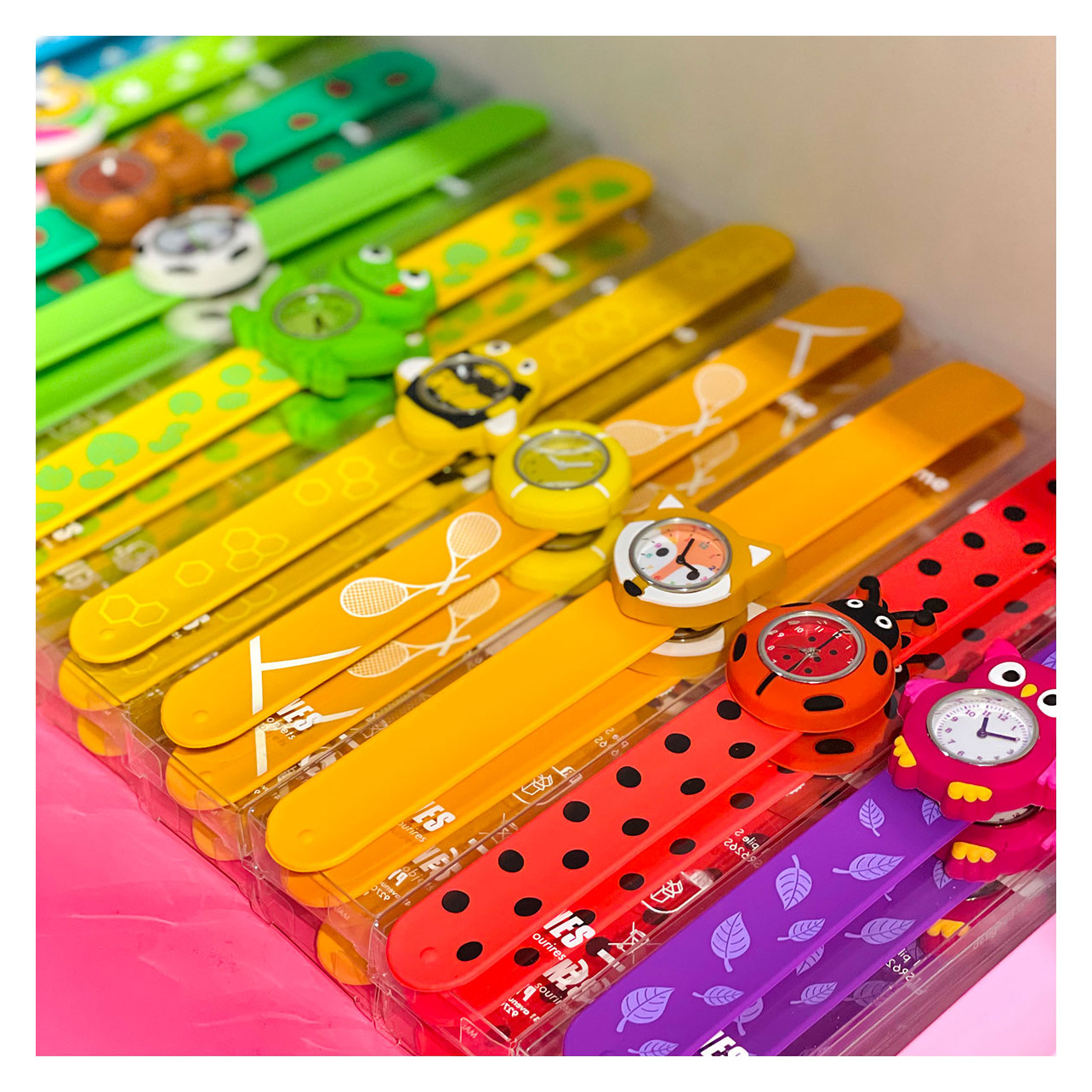 Funny Time - Slap watch - Ladybird - Pylones