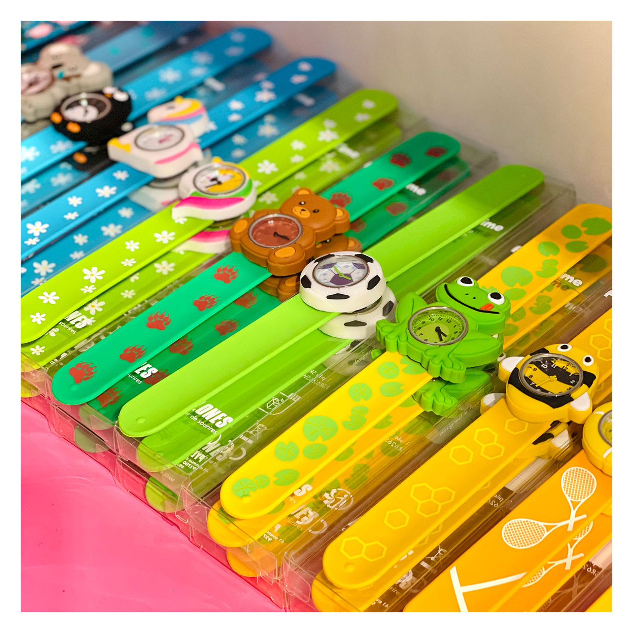 Funny Time - Slap watch - Brown Bear - Pylones