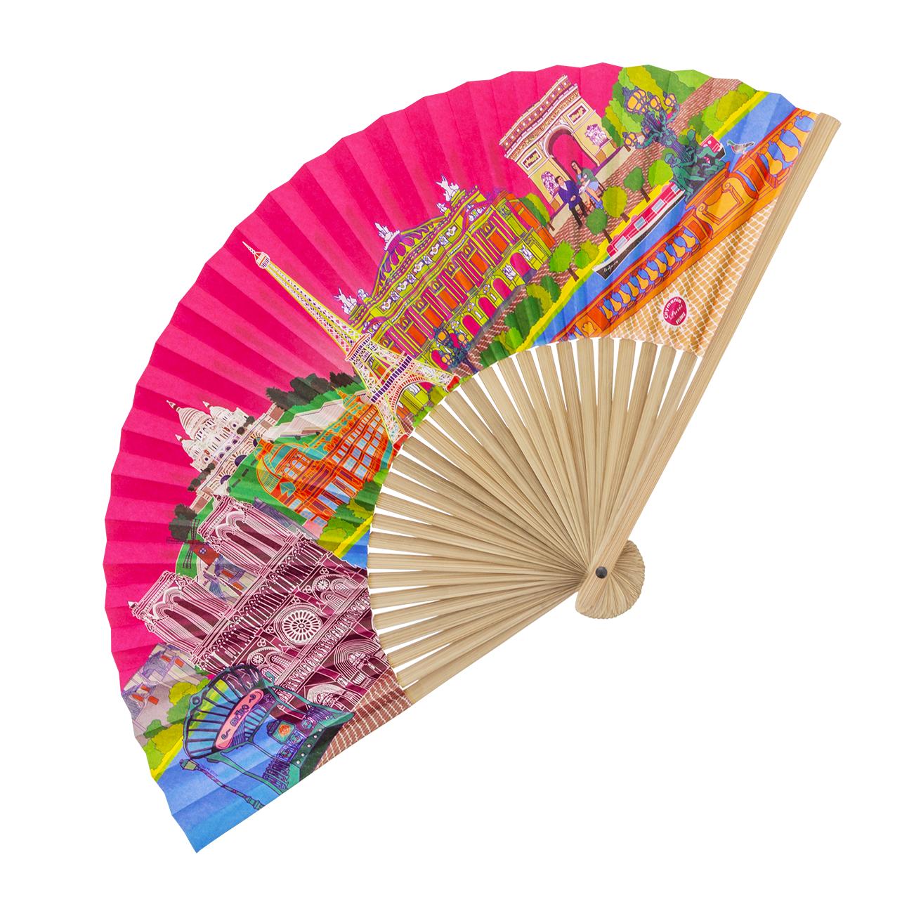 Colourful fans - Pylones