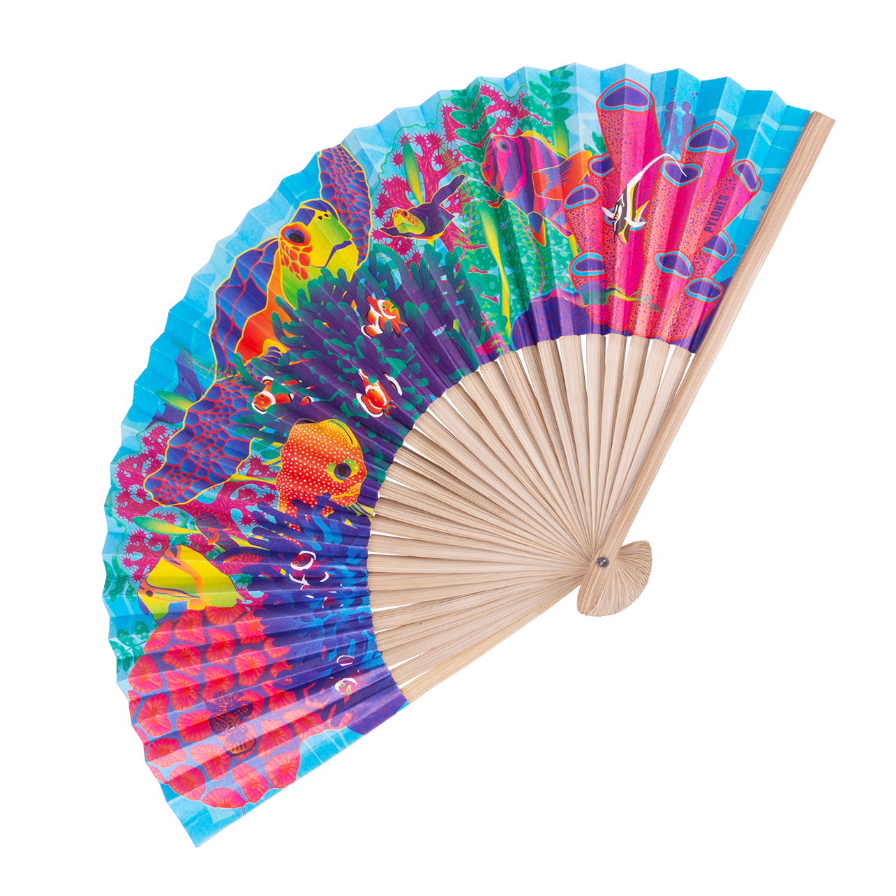 Colourful fans - Pylones