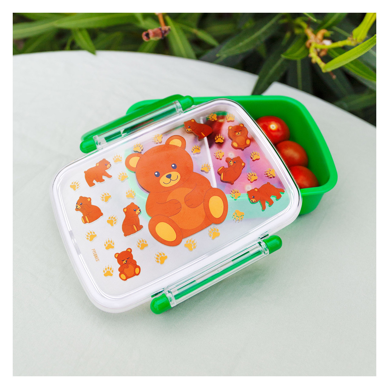 Boîte à Gouter - My Petit Snack - Ours Brun - Pylones