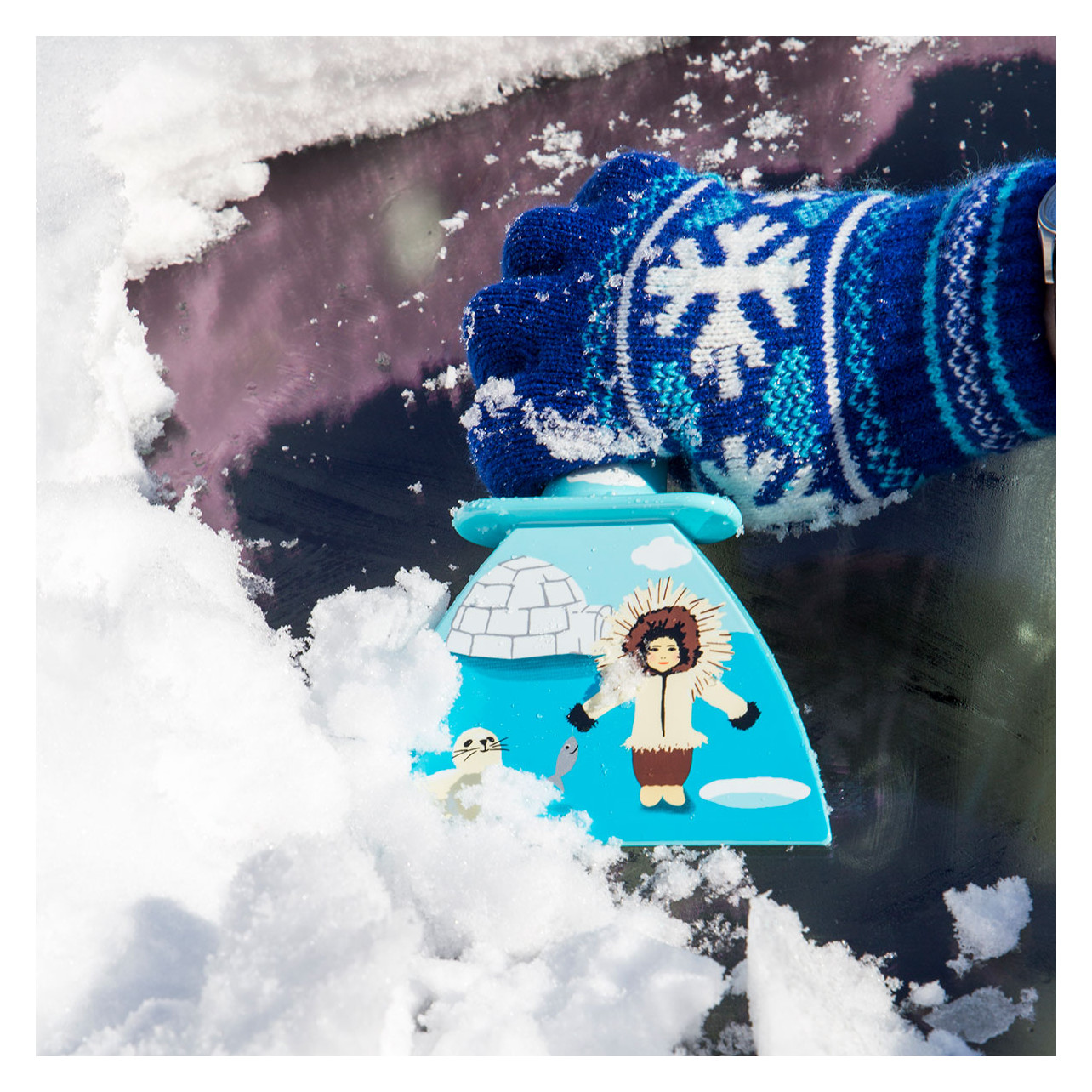 Raclette à glace - Ice Screen - Inuit - Pylones