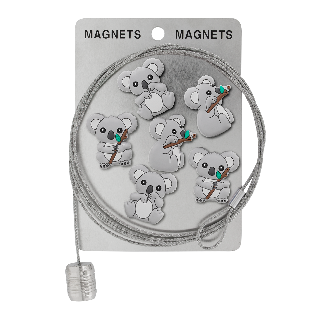 Photo holder cable and magnets - Magnetic Cable - Koala - Pylones