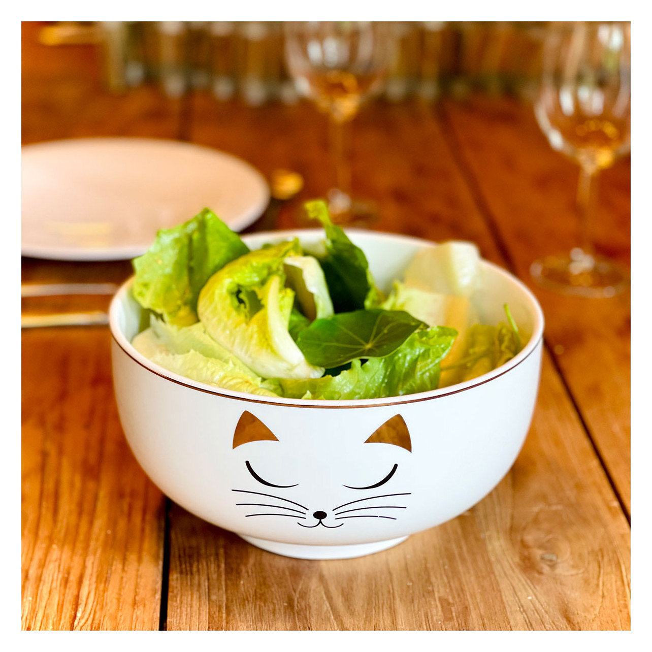 Salad bowl - Matinal Salade - White Cat - Pylones