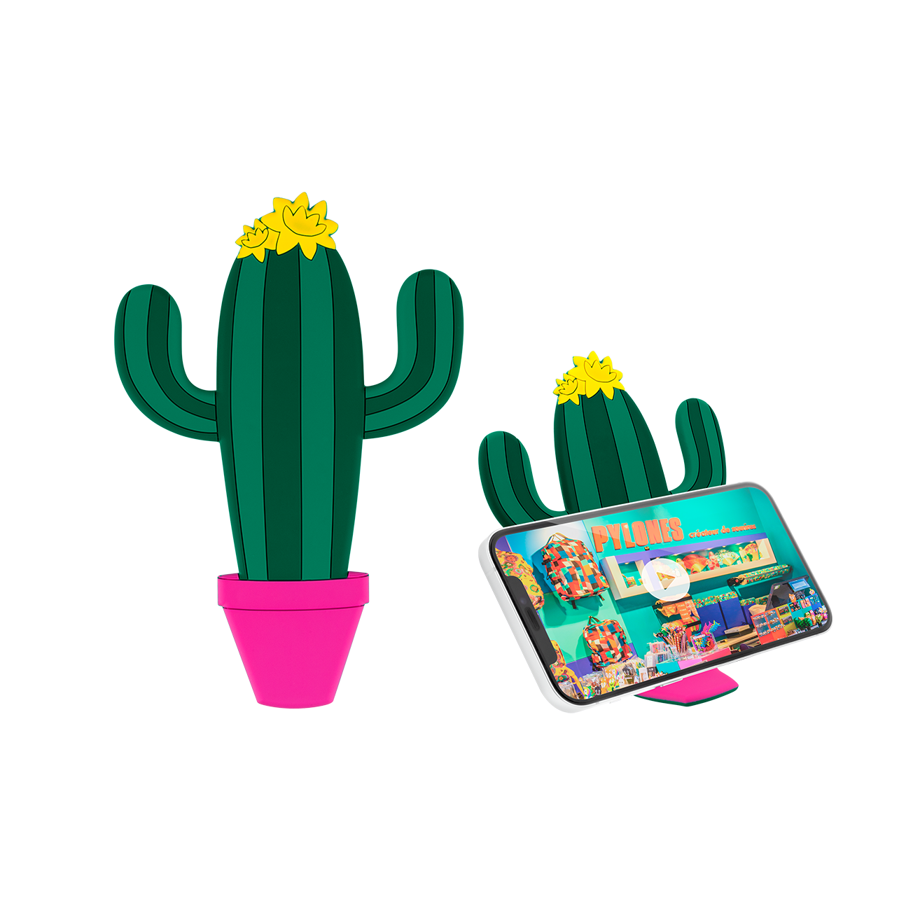 Telefonhalter - Ani-stand - Cactus - Pylones