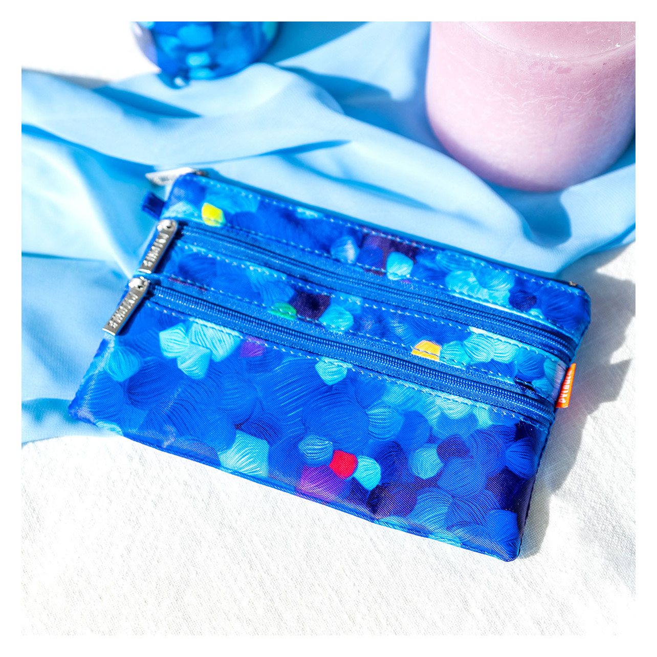 Pochette 3 Zips - Zip It - Blue Palette - Pylones