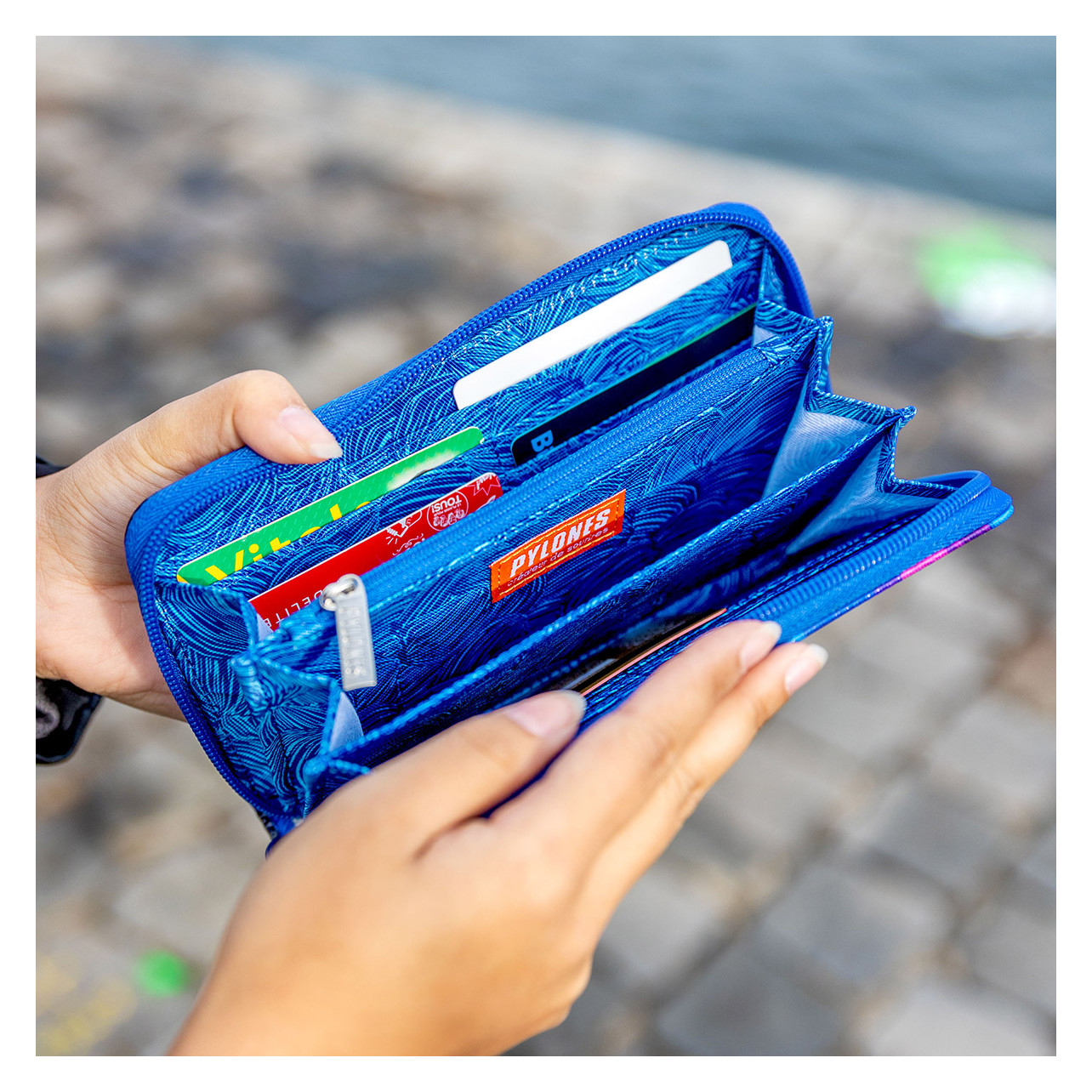 Wallet - Voyage - Blue Palette - Pylones