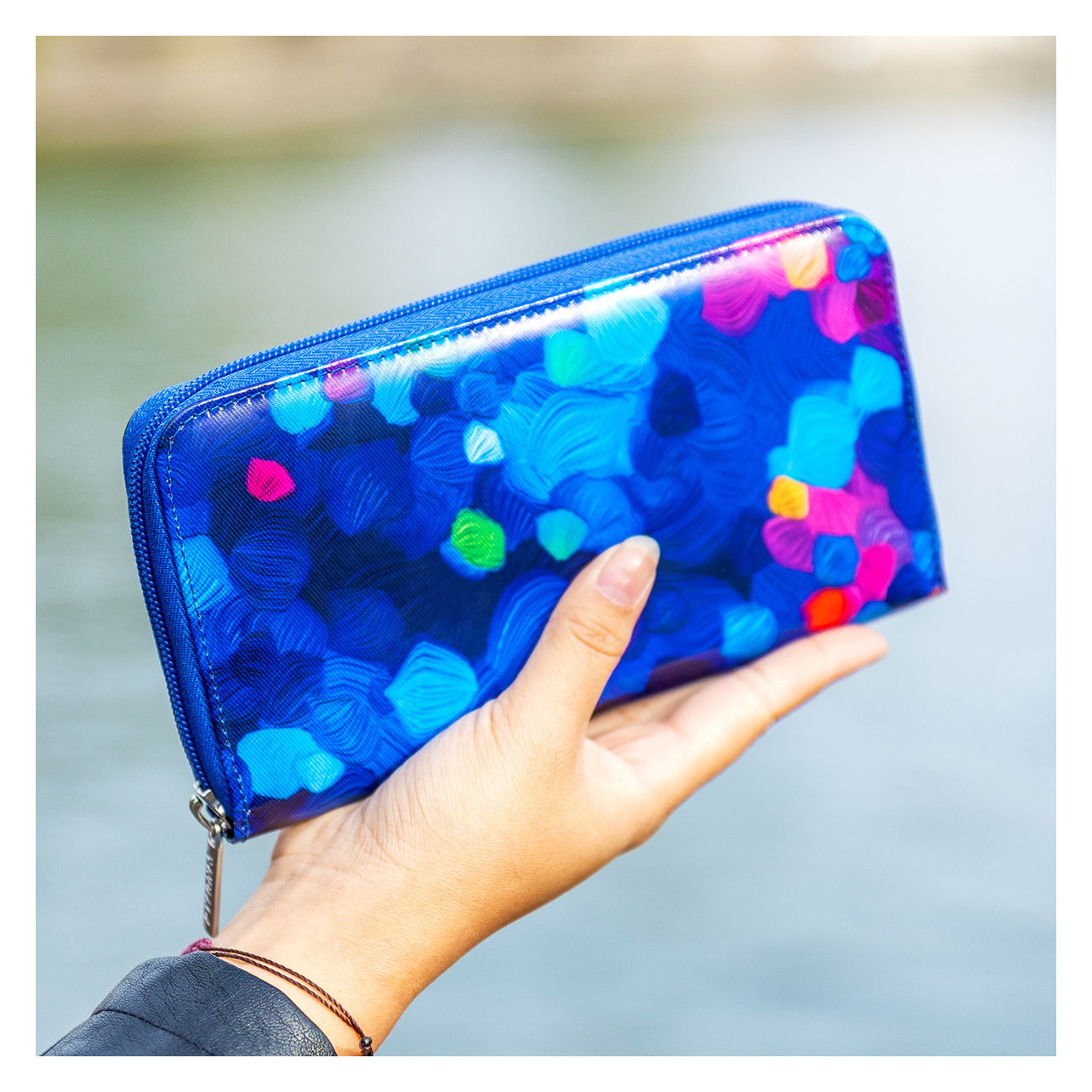 Wallet - Voyage - Blue Palette - Pylones