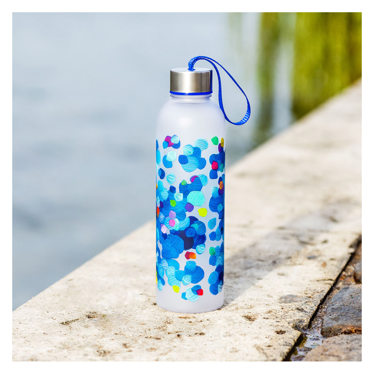 Flask - Happyglou Large - Blue Palette - Pylones