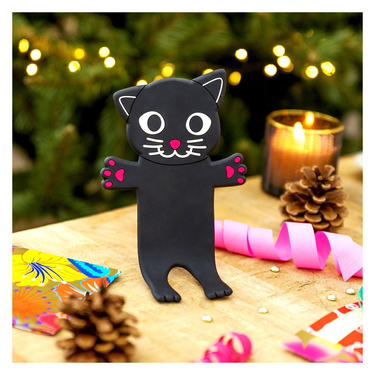 Telephone holder - Ani-stand - Cat - Pylones