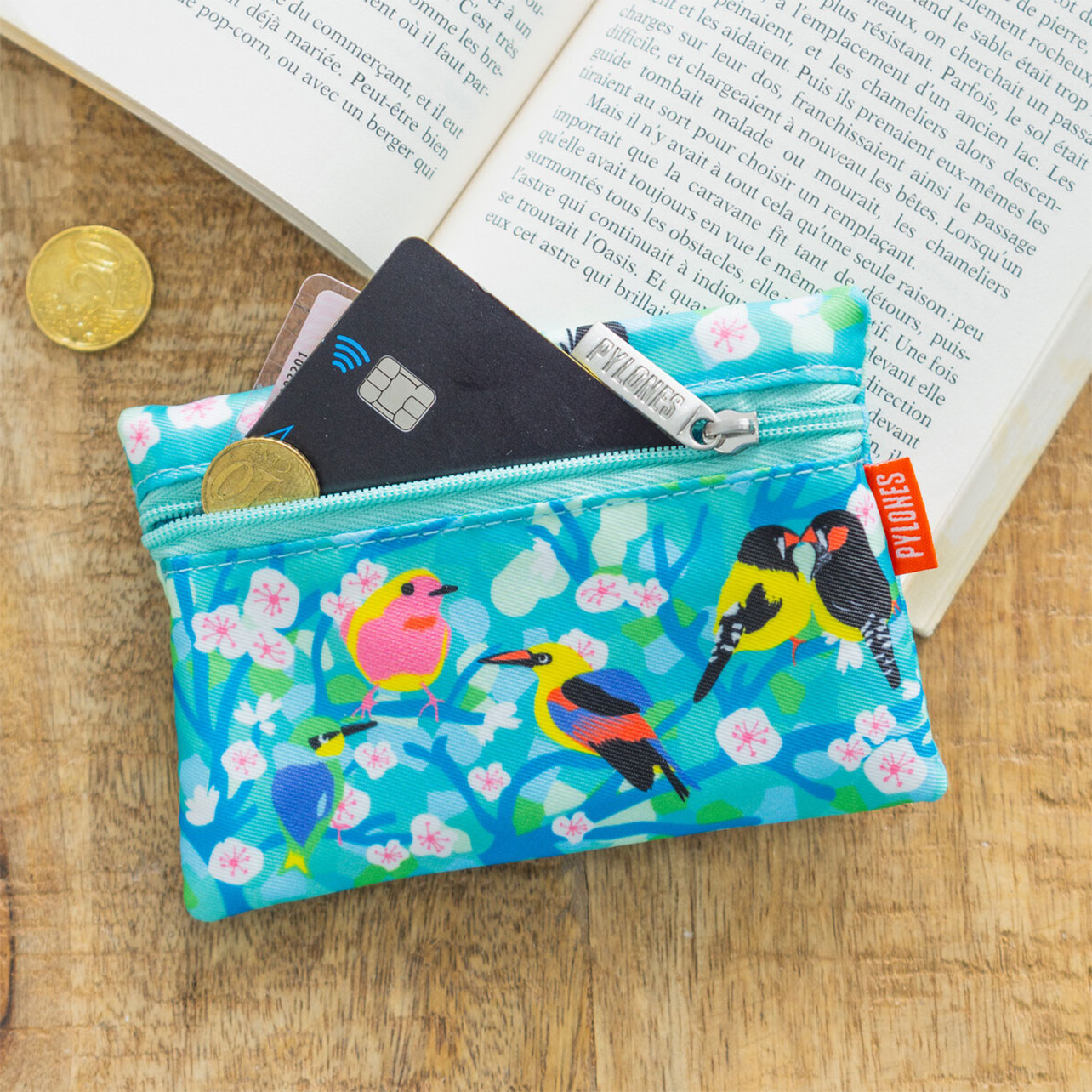 Purse - Mini Purse - Birds - Pylones