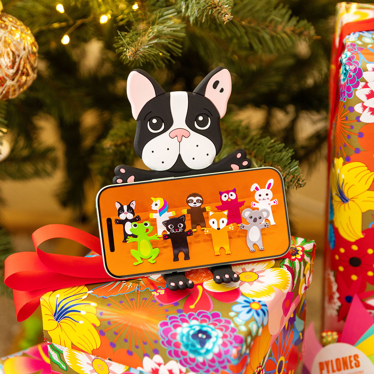 Telephone holder - Ani-stand - Bulldog - Pylones