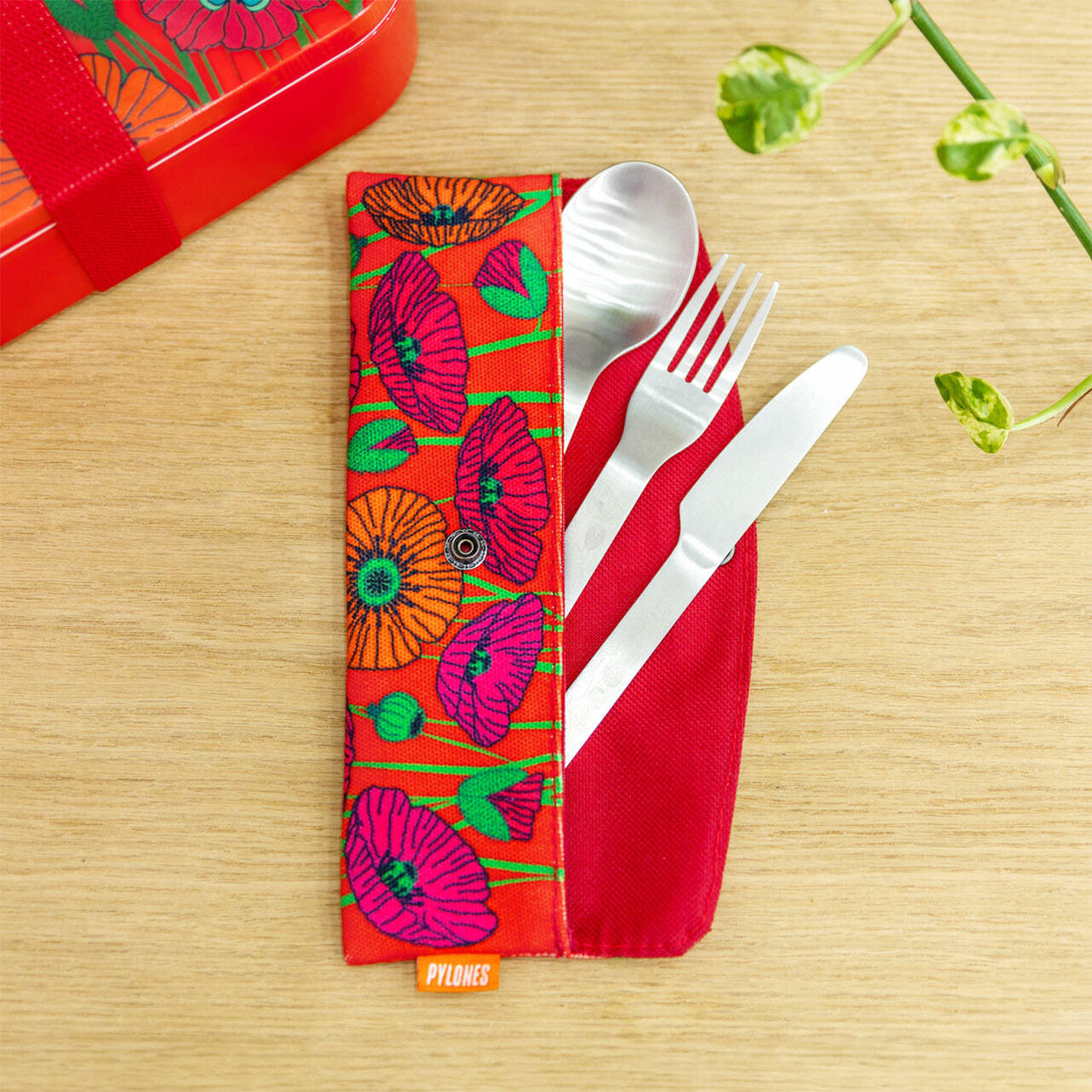 Cutlery set - Delice cut - Coquelicots - Pylones