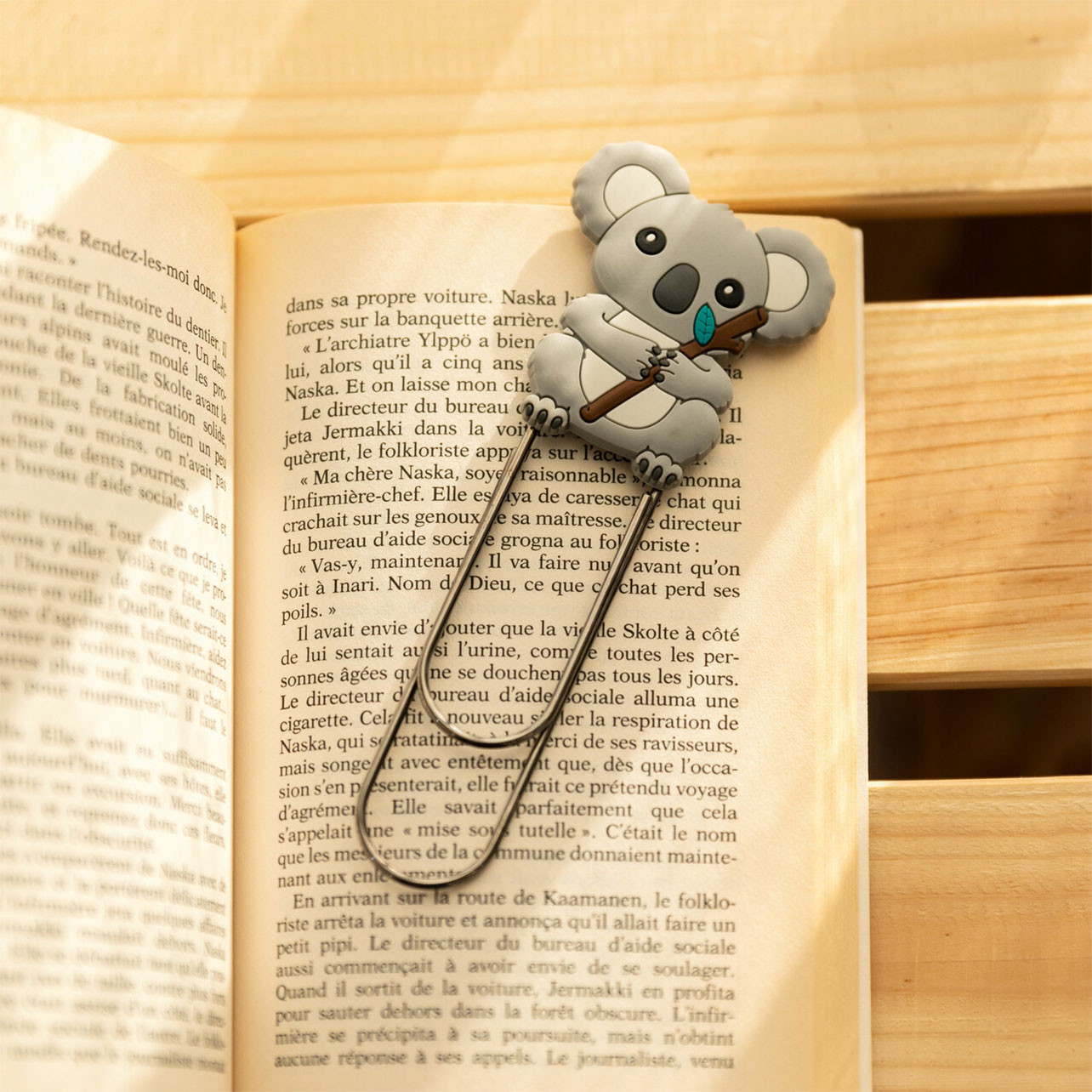 Large bookmark - Ani-bigmark - Koala - Pylones