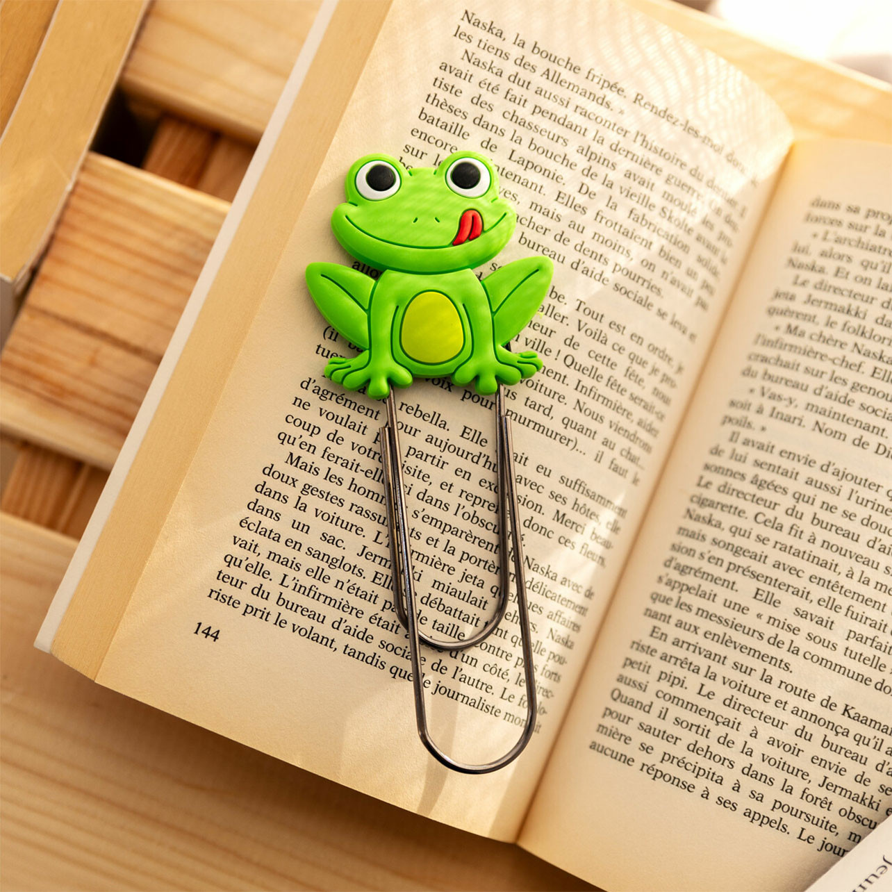 Large bookmark - Ani-bigmark - Frog 2 - Pylones