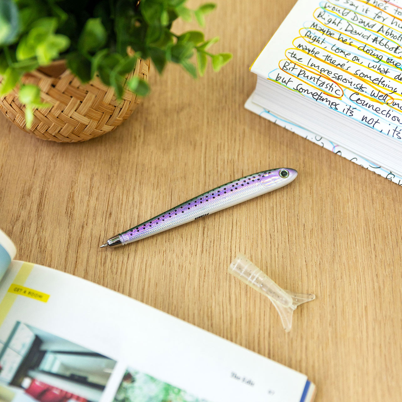 Stylo - Fish Pen - Truite - Pylones