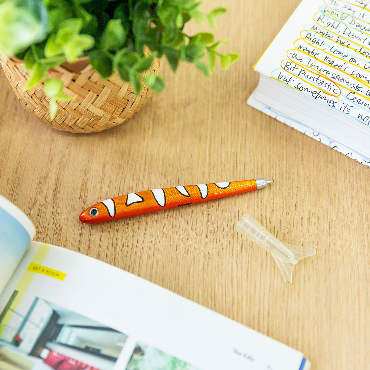 Stylo - Fish Pen - Poisson-clown - Pylones