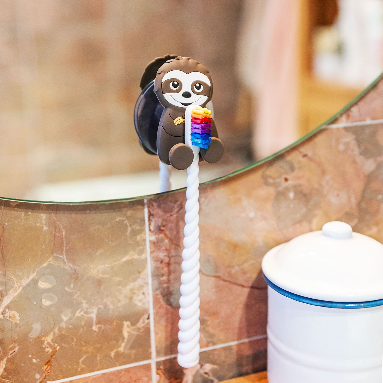 Toothbrush holder - Ani-toothi - Sloth - Pylones