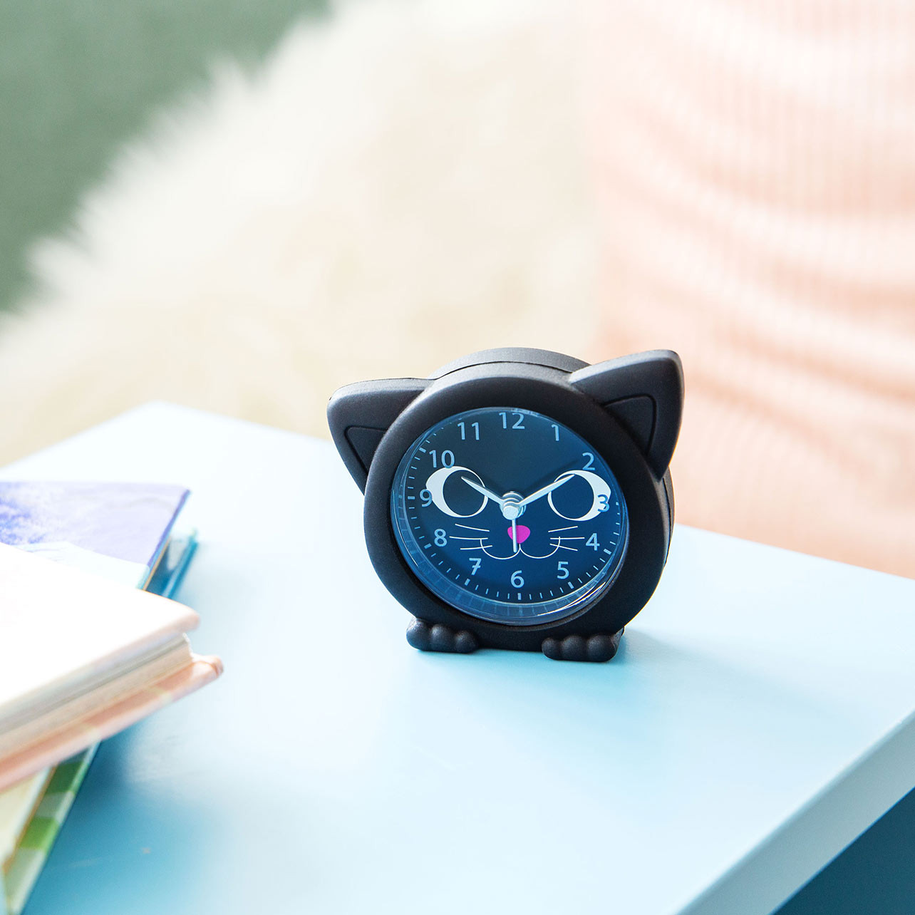 Alarm clock - Funny Clock - Cat - Pylones