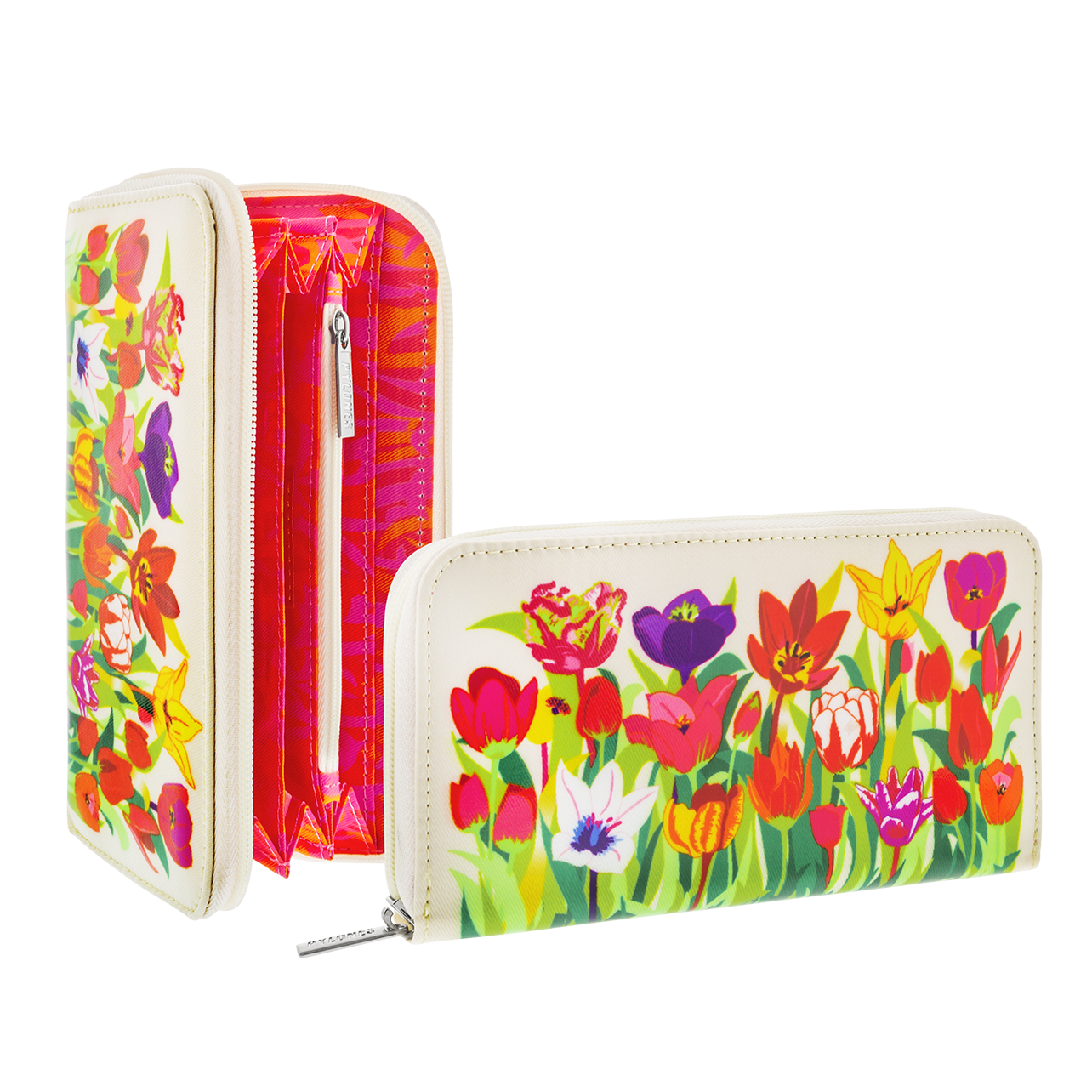 Wallet - Voyage - Tulipes - Pylones