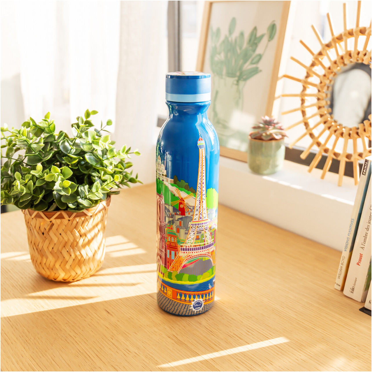 Thermal flask - Keep Bottle - Paris Bleu - Pylones