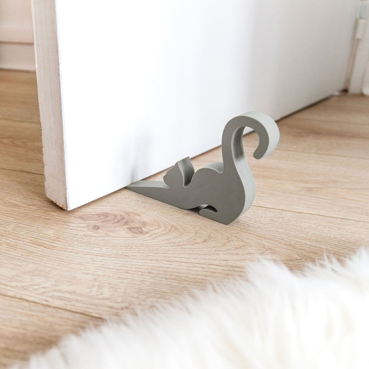 Cale porte - Le Chaporté - Gris - Pylones