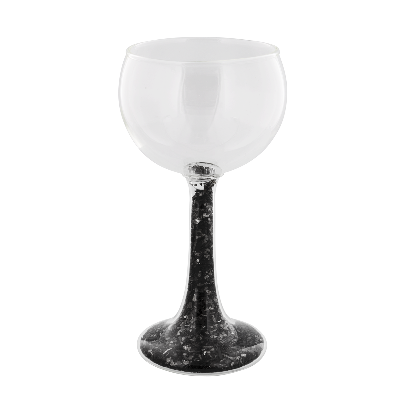 Verre - Verre à Pieds - Noir - Pylones
