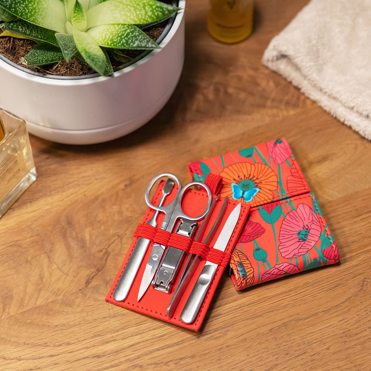 Manicure kit - Manu - Coquelicots - Pylones