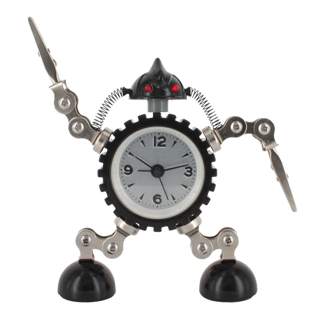 Réveil - Robot Timer - Noir - Pylones