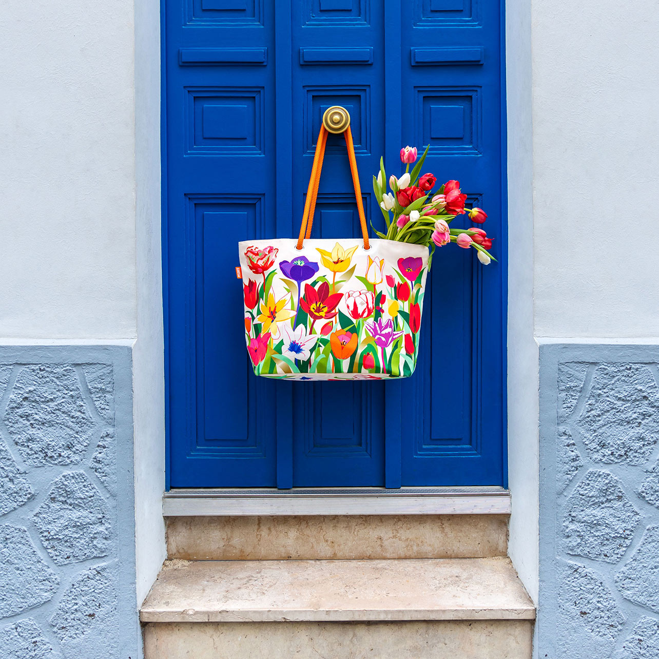 Shopping bag - My Daily Bag 2 - Tulipes - Pylones