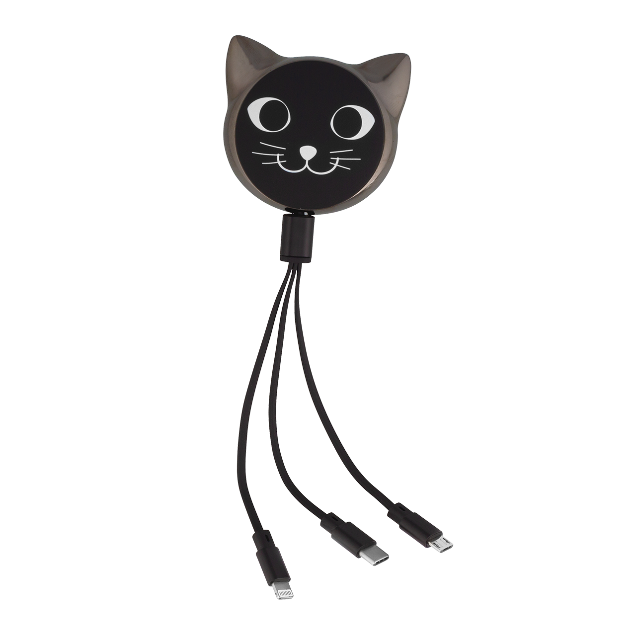 Cable 3 en 1 - Connectech - Black Cat - Pylones