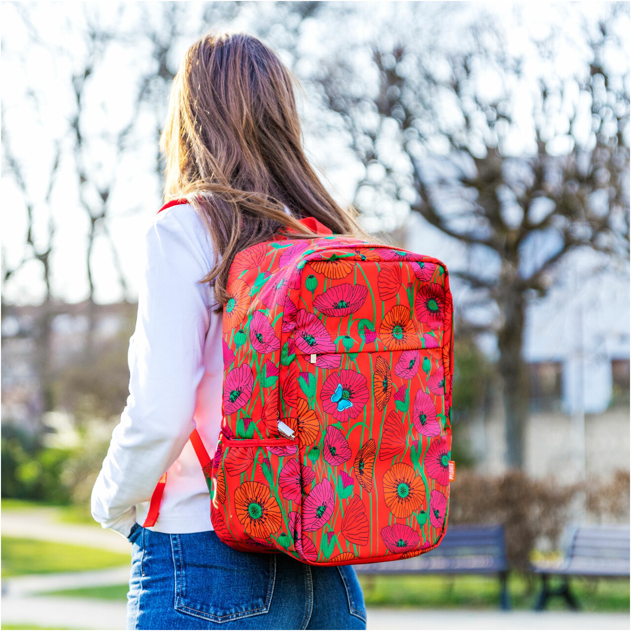 Isolierte Rucksack - Explorer Cool 22 Liter - Coquelicots - Pylones