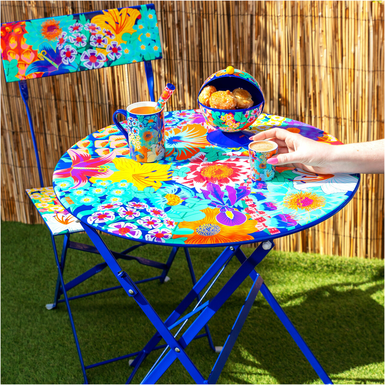 Folding table - Garden Paradise - Bouquet - Pylones
