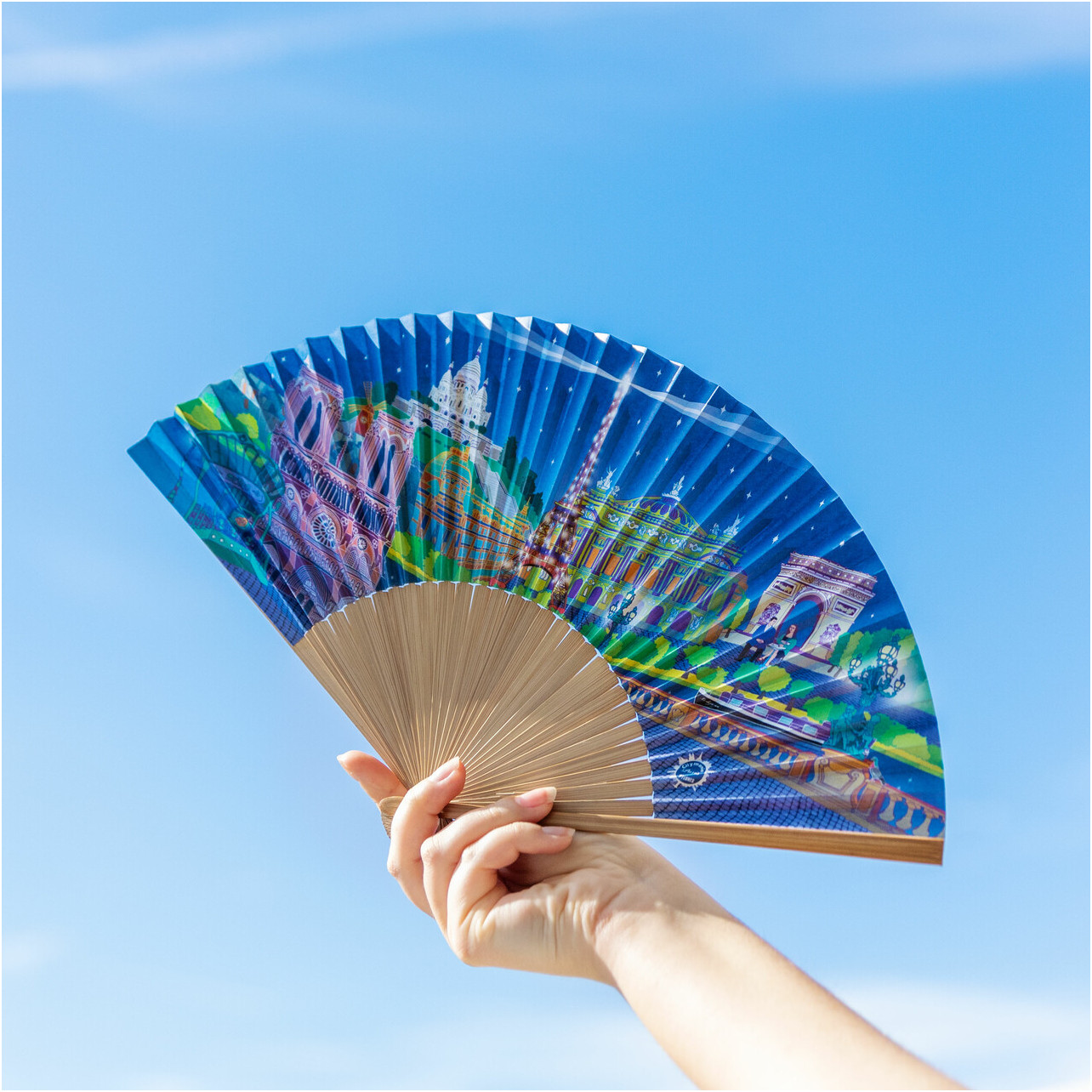 Colourful fans - Pylones