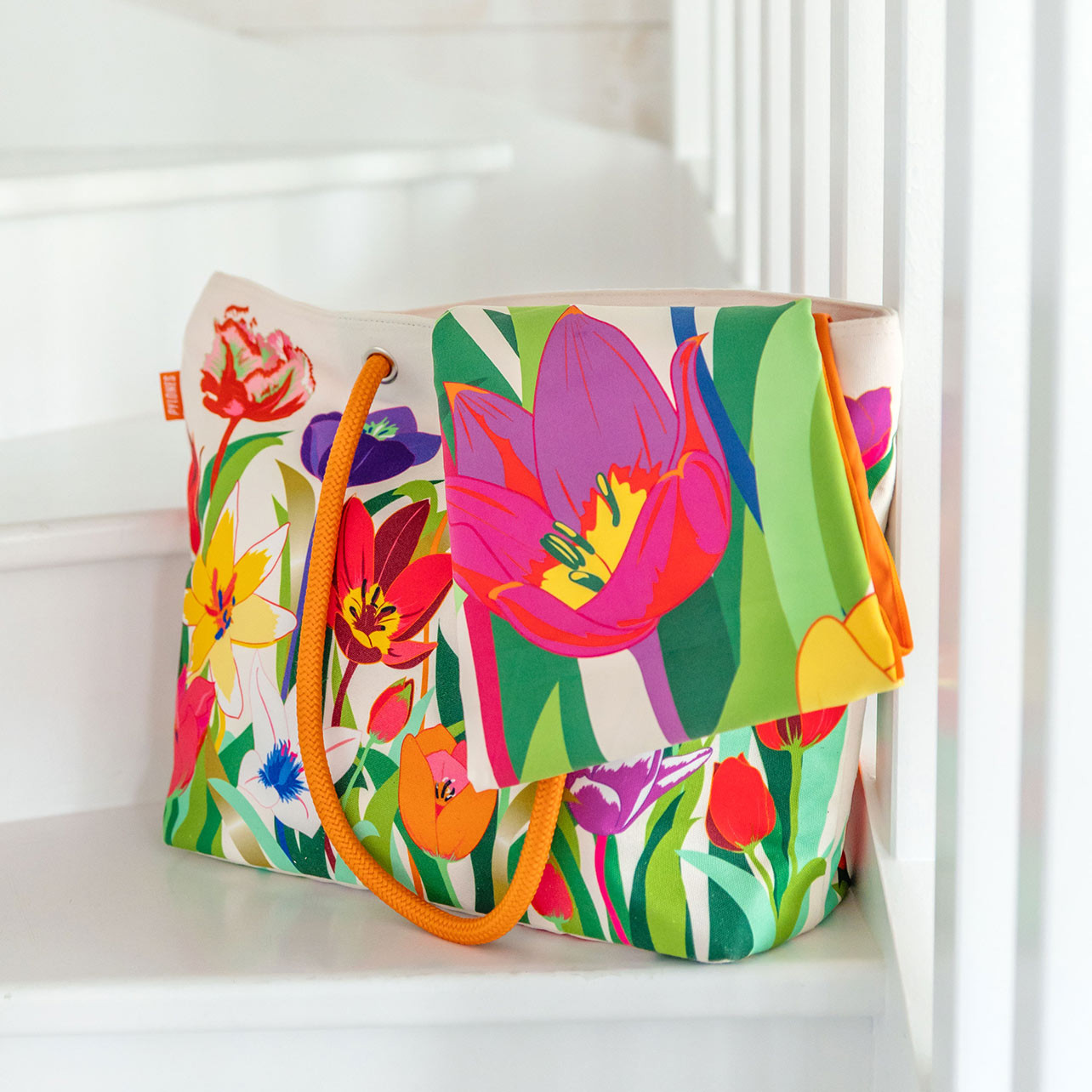 Shopping bag - My Daily Bag 2 - Tulipes - Pylones