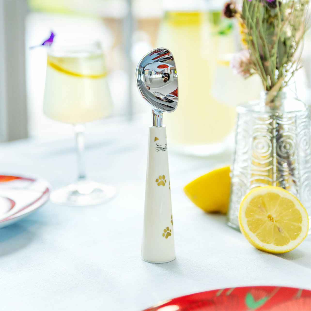 Cuillère à glace - Scoop - White Cat - Pylones