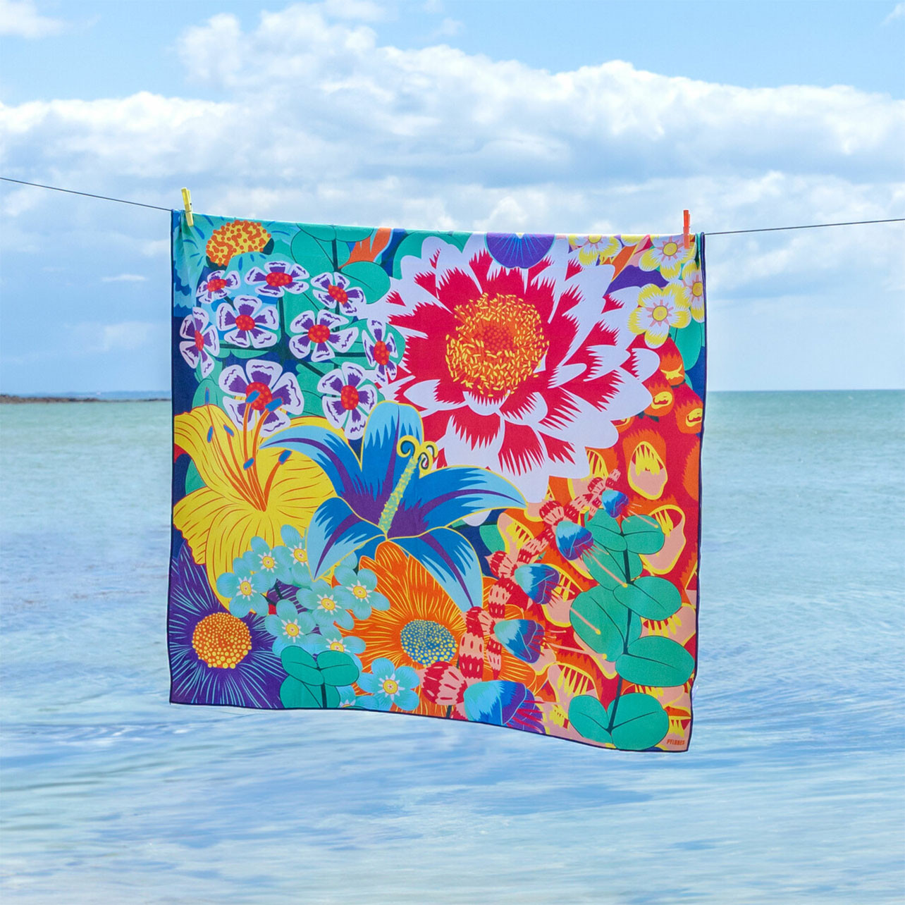 Telo mare in microfibra - Body DS XL - Bouquet - Pylones