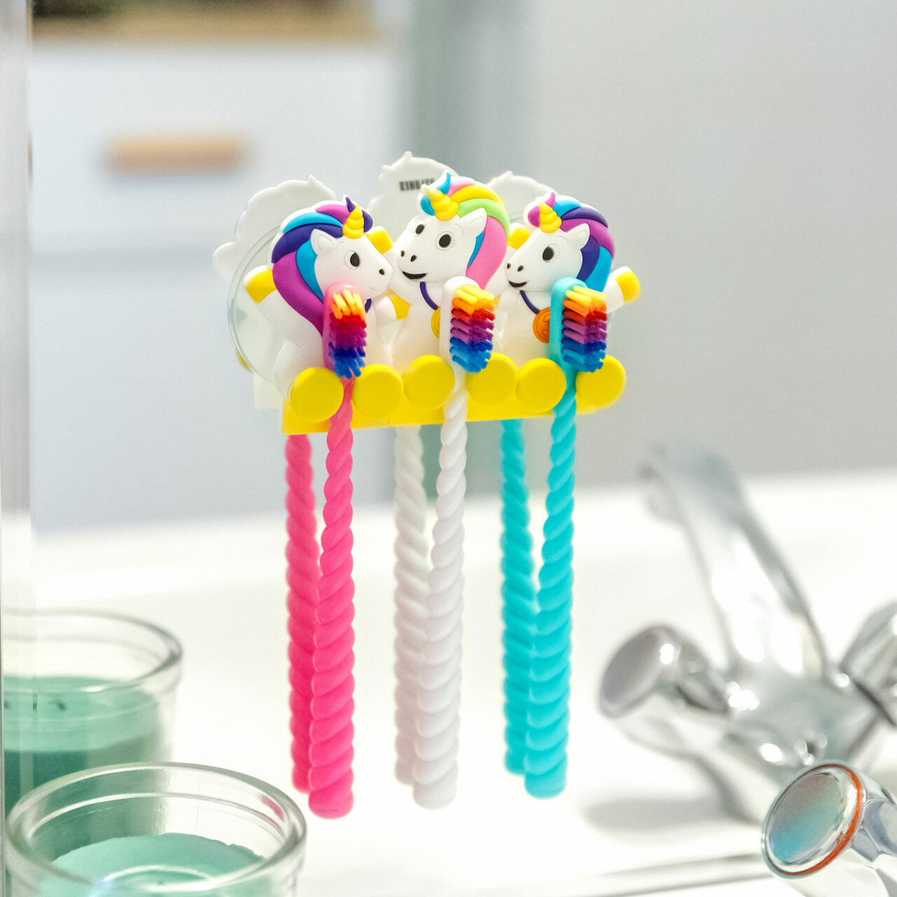 Toothbrush holder - Ani-toothi - Unicorn Winner - Pylones