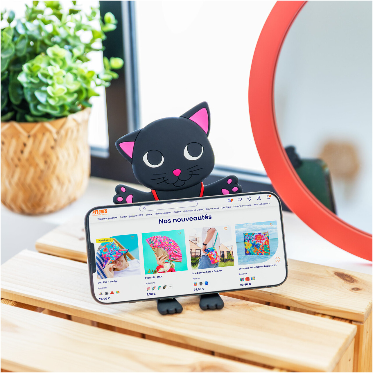 Support téléphone portable de bureau - Pylones