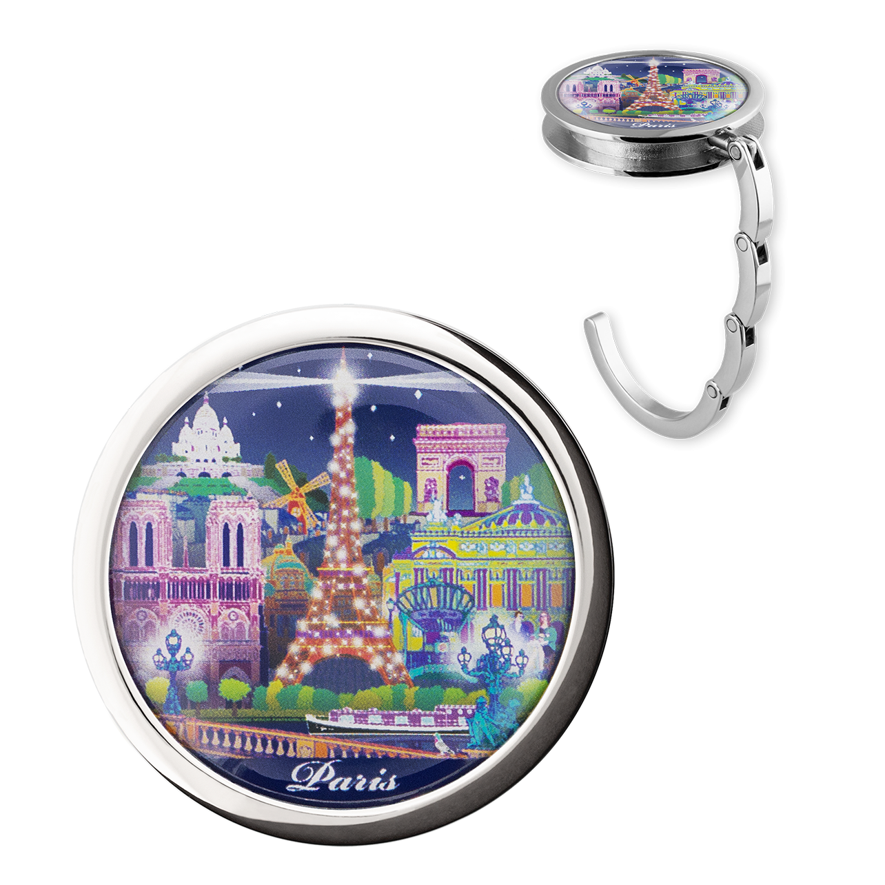 Handbag hook - Dîner en Ville - Paris Night - Pylones